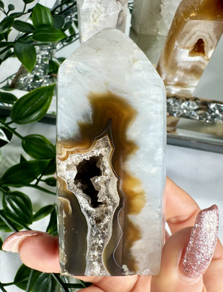 Druzy Agate Towers – Pure Intentions